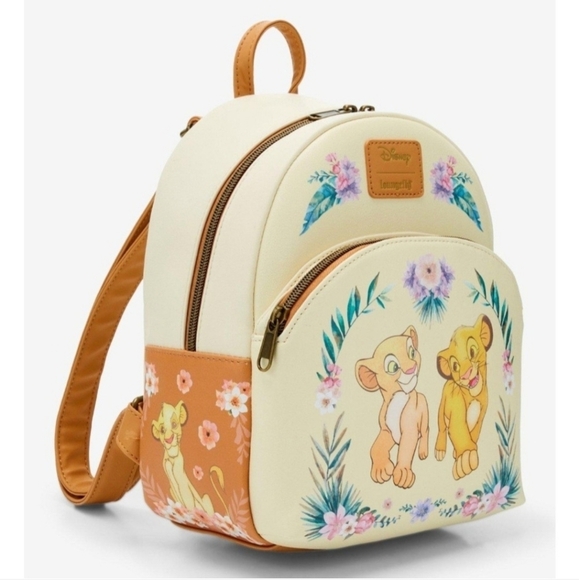Loungefly | Bags | Nwt Loungefly Disney Lion King Simba Nala Floral ...